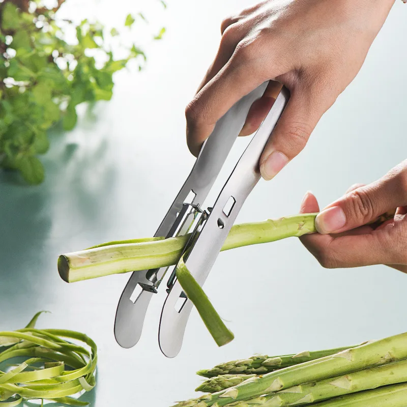 Stainless-Steel-Asparagus-Peeling-Knife-Double-sided-Paring-Knife-Yam ...