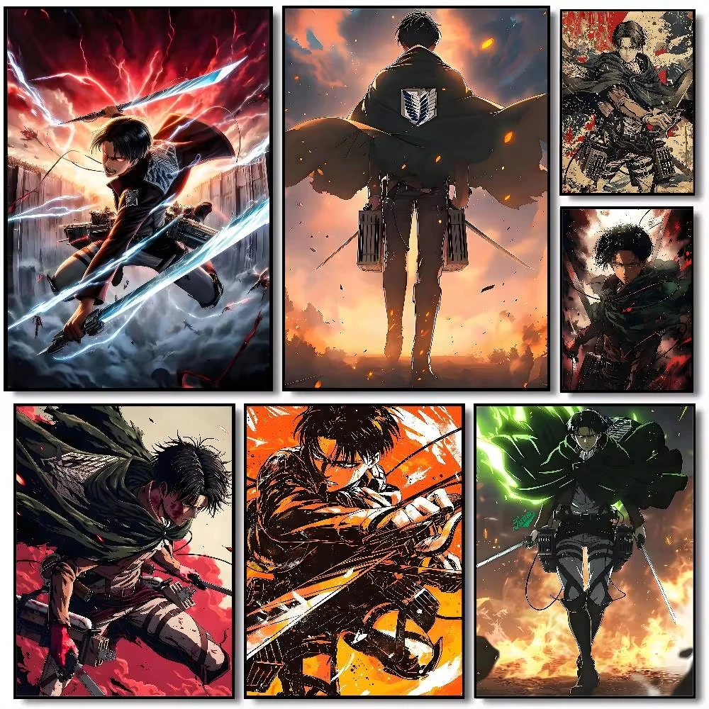 A-Attack On Titan Anime L-Levi 5D DIY Diamond Painting Kits Cross ...