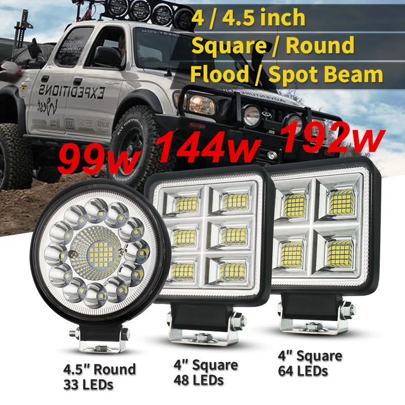 4inch-162w144w-99w-LED-Bar-Offroad-4X4-Spotlight-12V-24V-led-Work-Light ...