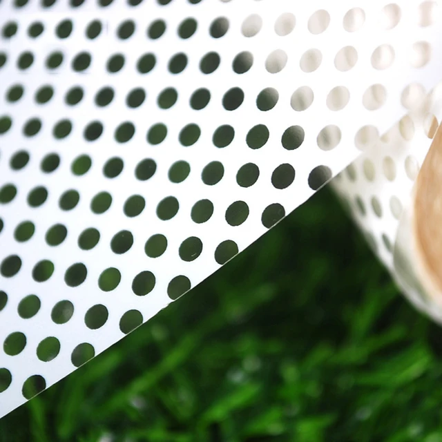 Self-adhesive Glass Window Mesh Sticker Anti-UV Car Office Window ...