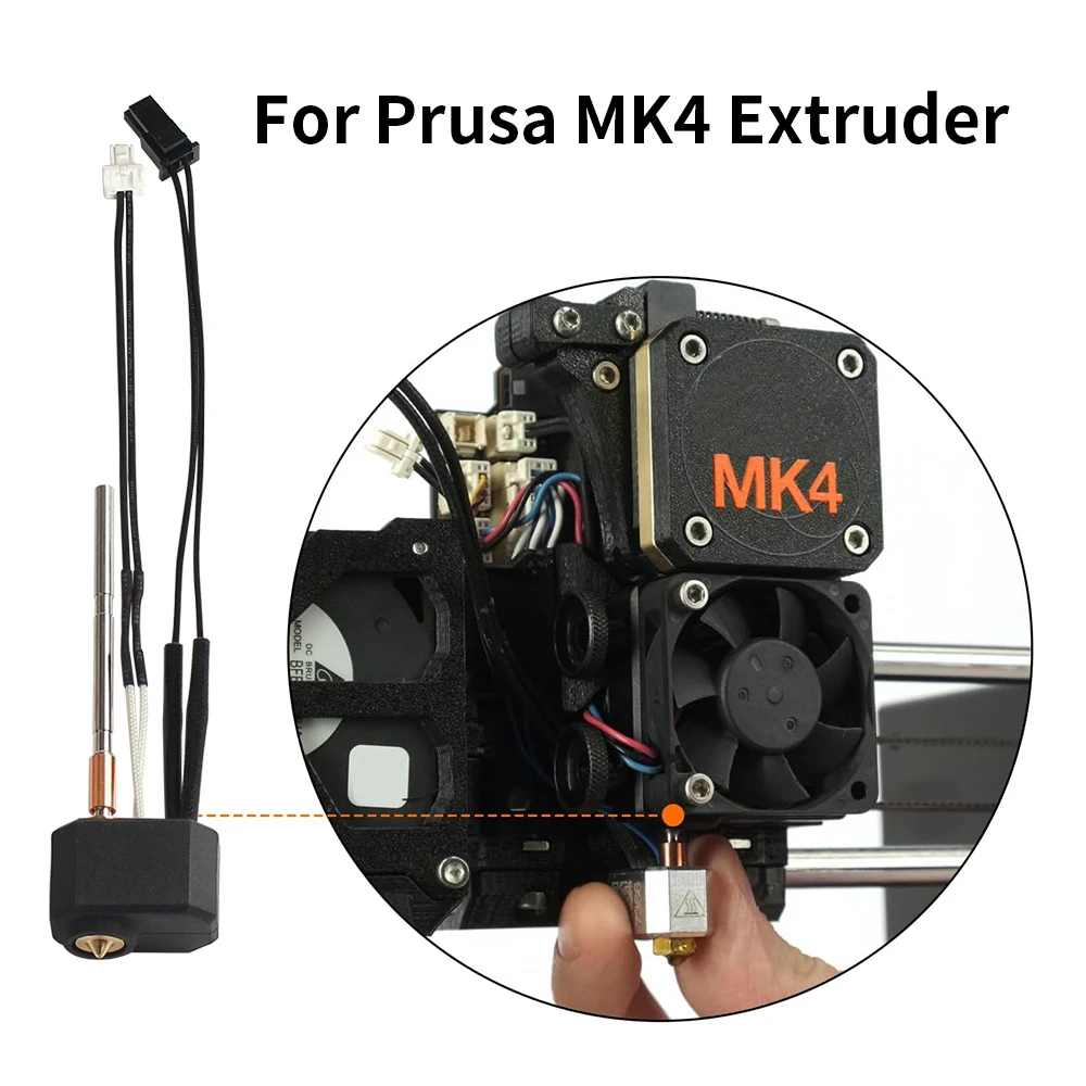 Kit-Hotend-para-Prusa-MK4-Hotend-bloque-de-calentamiento-de-calcet-n-de ...