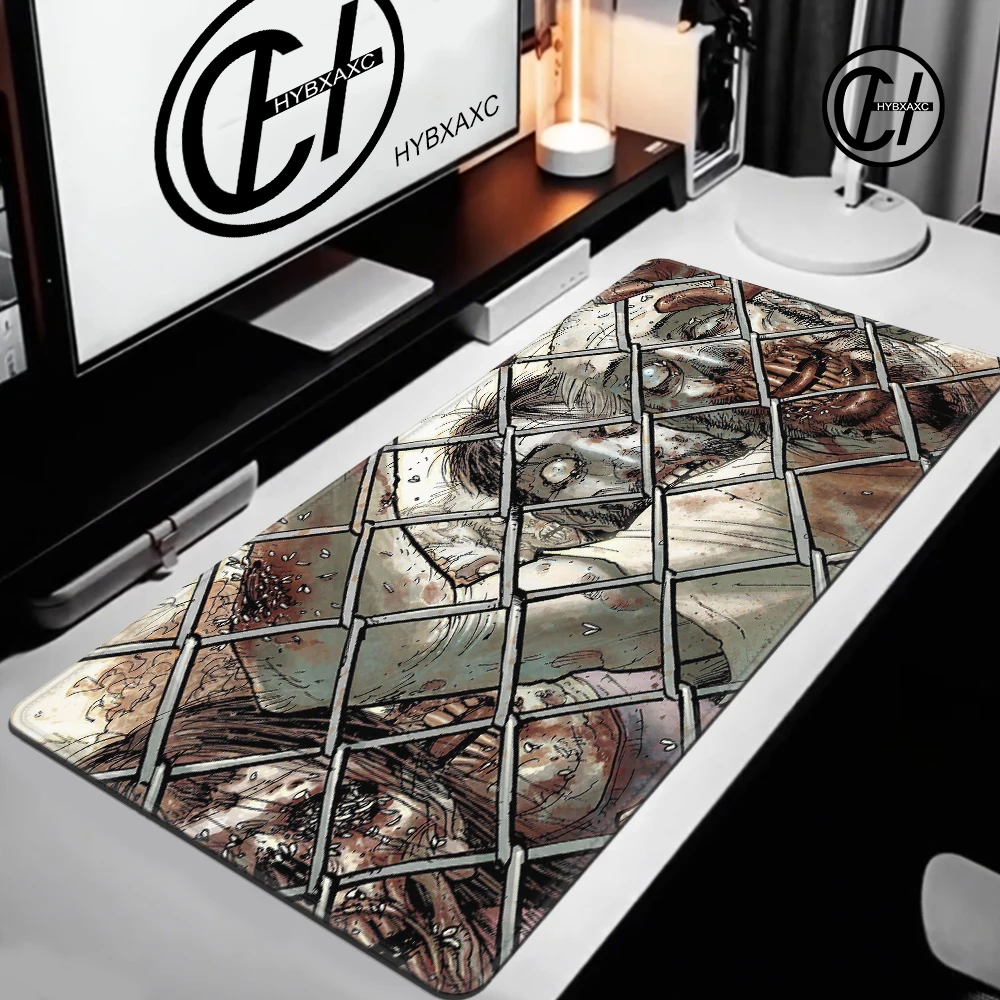 Skull-horror-Walking-Dead-Zombie-Mouse-Pad-Cute-HD-Desk-Pad-Extended ...