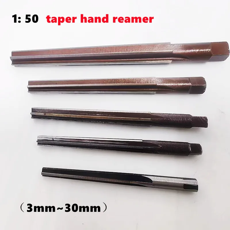 1-5-6-7pcs-1-50-taper-reamer-3-30mm-hand-reamer-9crsi-taper-straight ...