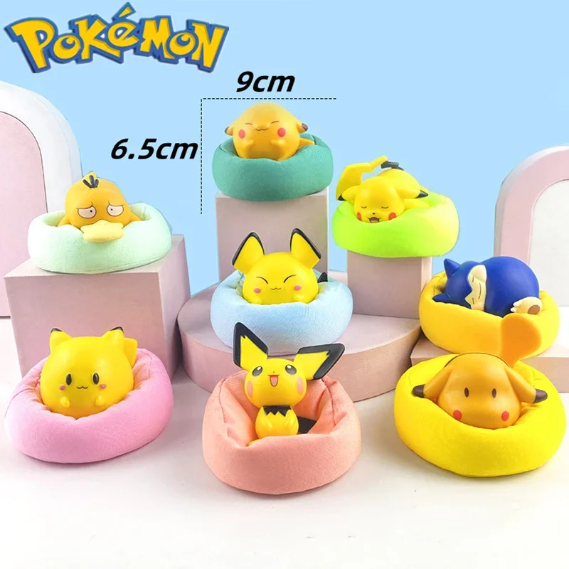 Pokemon-Model-Set-Fat-House-Series-Computer-Desk-Decoration-Kawaii ...