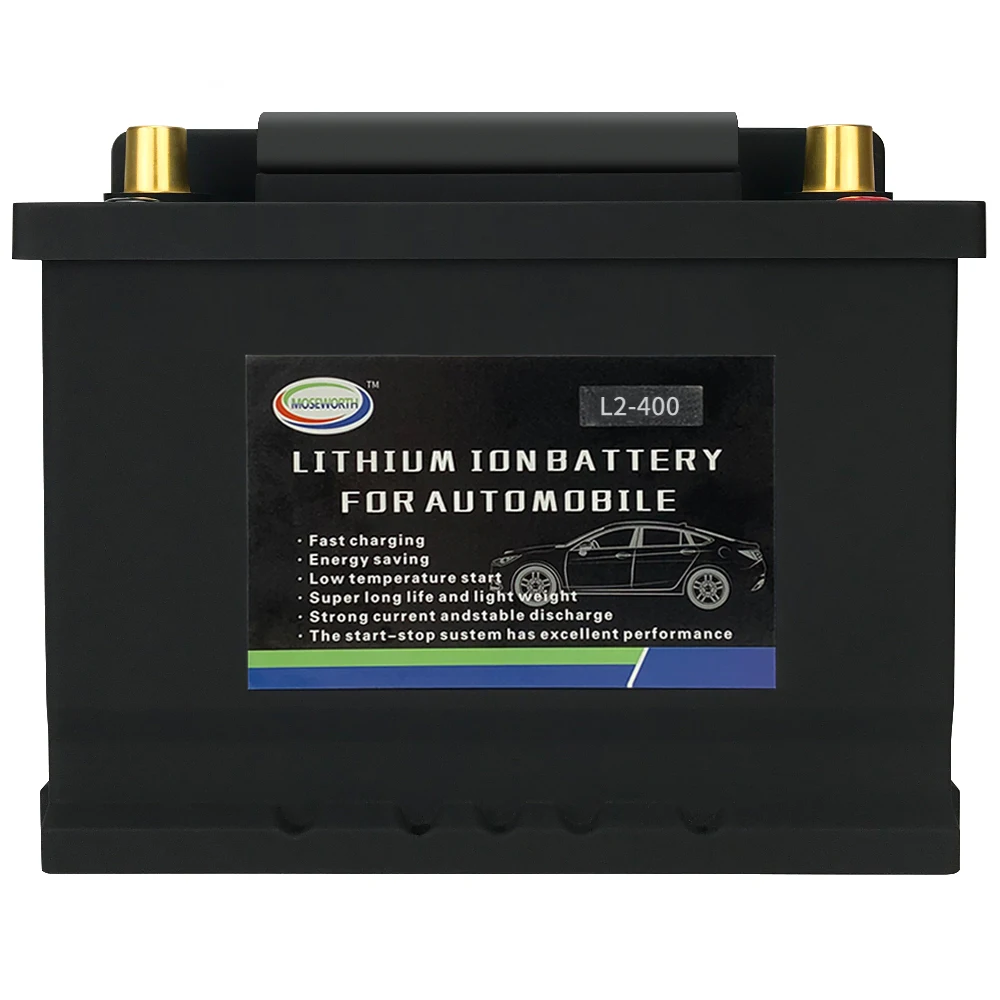 L2-400 65ah Car Battery 12v Lifepo4 Lithium Phosphate Ion Auto ...