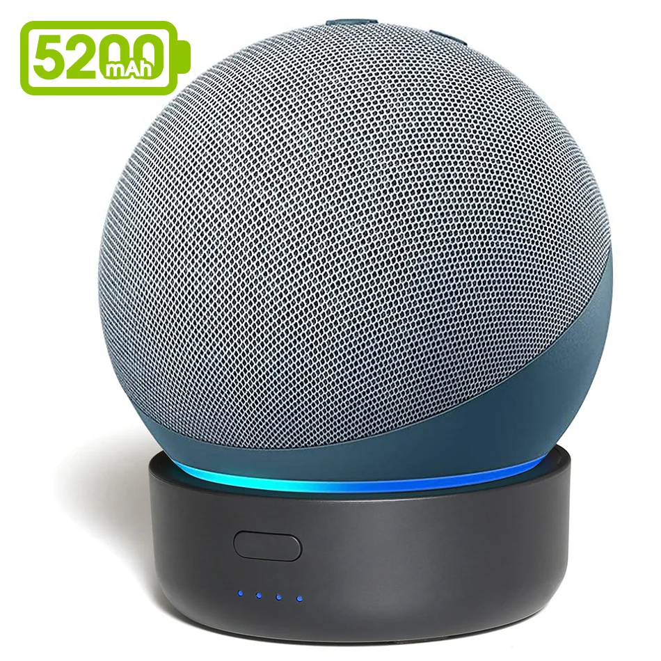 Base Alexa Echo Dot 4: The Ultimate Portable Power Solution You Didn’t ...