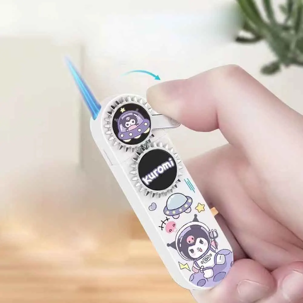 MINISO-Kuromi-Cinnamoroll-Blue-Flame-Windproof-Lighter-Inflatable-Gas ...
