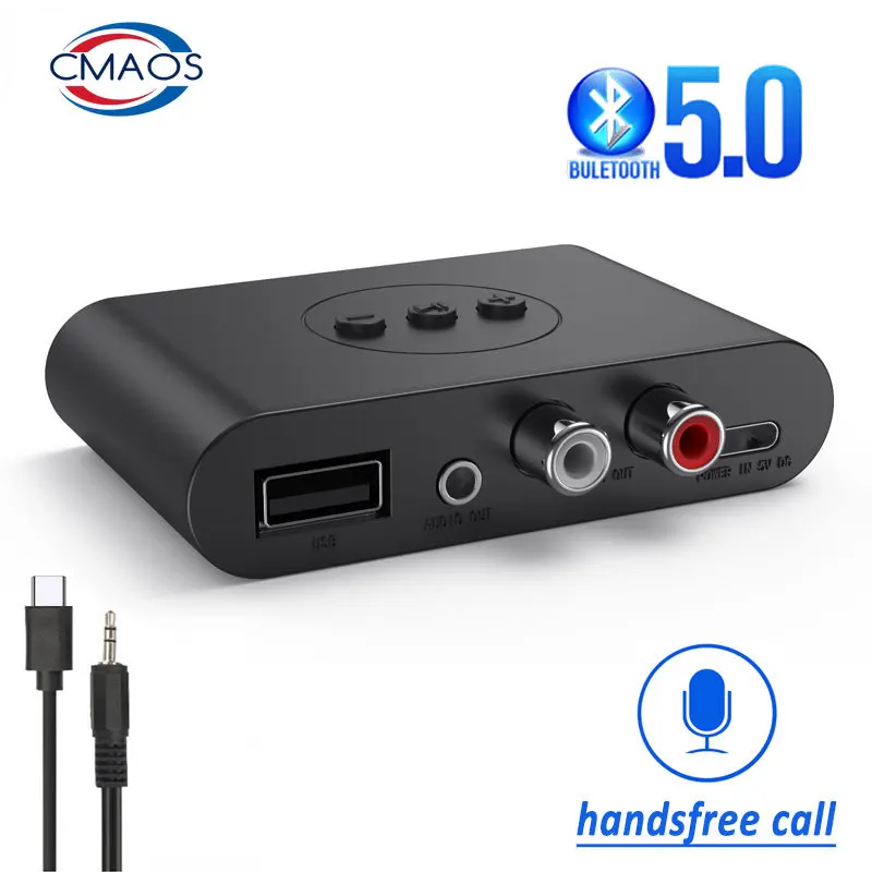 Transmitter Receiver Audio Bluetooth | Rca Jack Bluetooth Audio ...