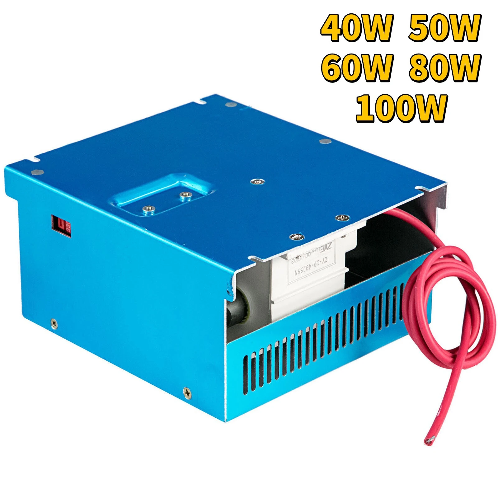VEVOR CO2 Laser Power Supply Switch 40W 50W 60W 80W 100W AC110V ...