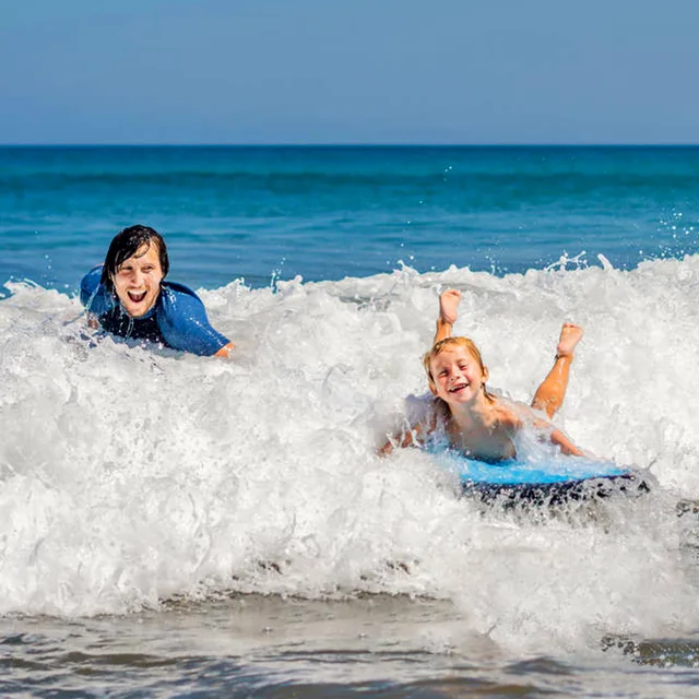Inflatable Bodyboard Inflatable Surf Body Board With Handles ...