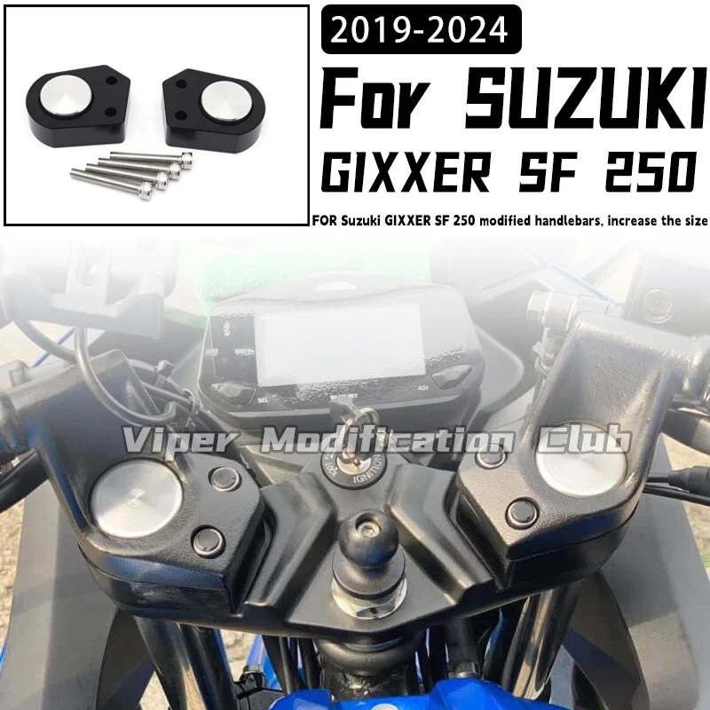 FOR SUZUKI GIXXER SF 250 modification of handlebars and handlebars with ...