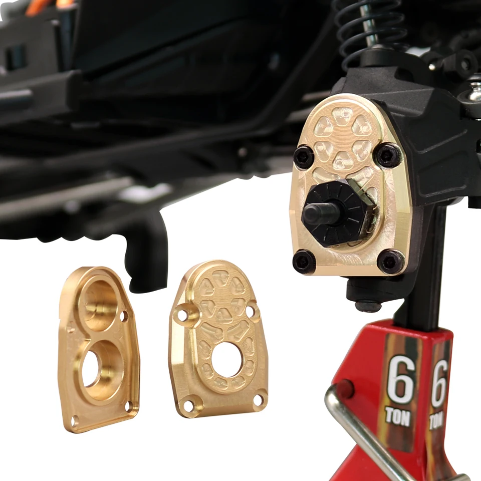 Axial Capra Axles ShareGoo Brass Portal Axle Caps - 2 Pack Weighted ...