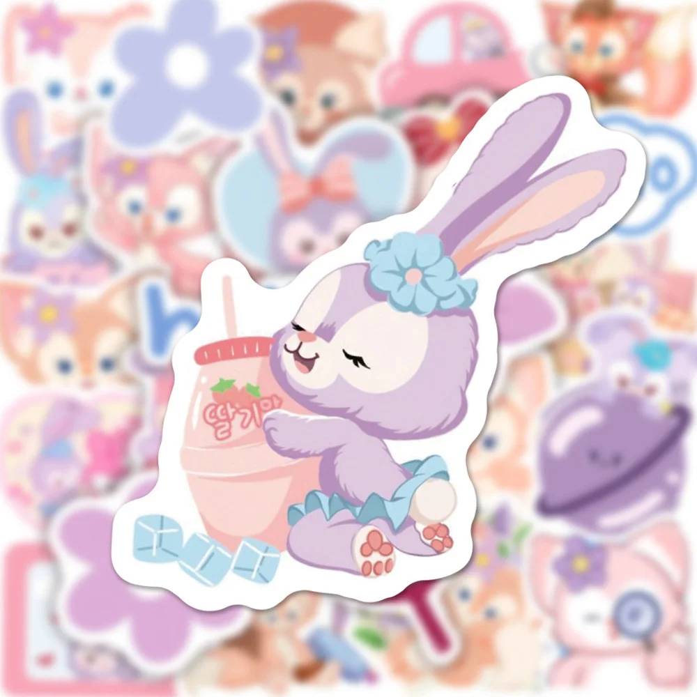 10-30-50pcs-Cute-Disney-LinaBell-StellaLou-Cartoon-Stickers-for-Laptop ...