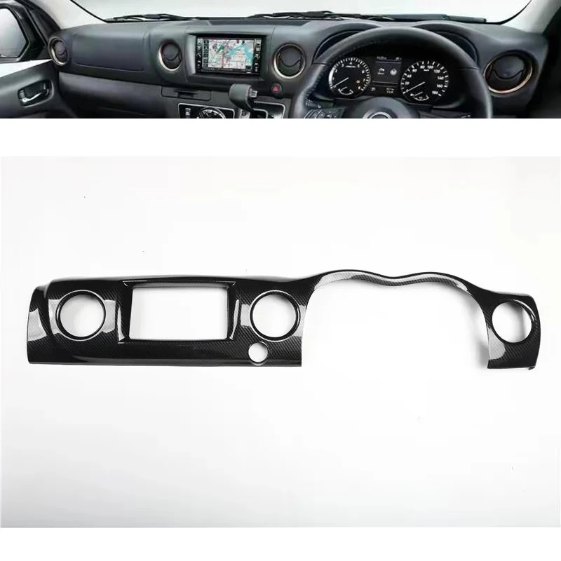 Panel embellecedor para salpicadero de coche, accesorio de fibra de ...
