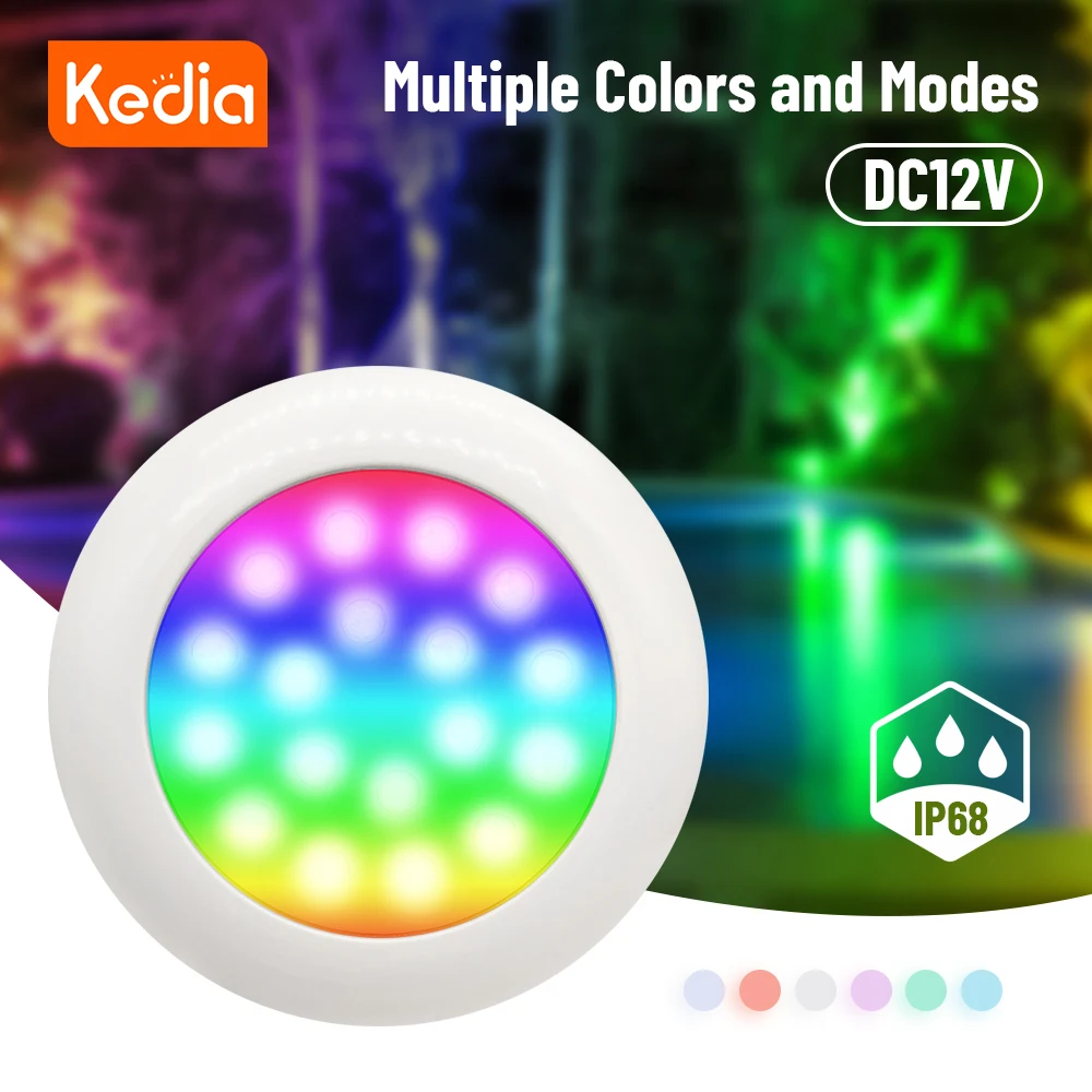 Kedia RGB Submersible Light Underwater Ambient Light LED Night Lights ...