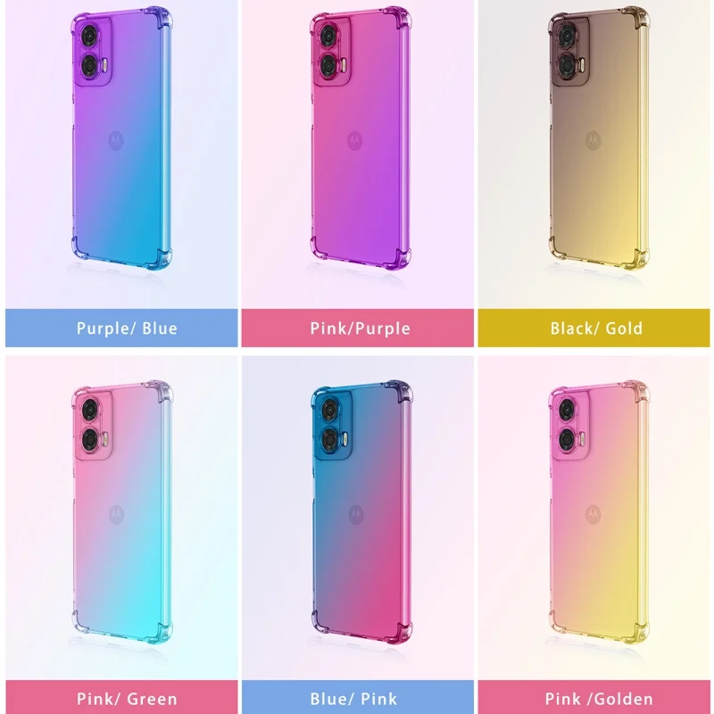 Shockproof Gradient TPU Protective Case - Impact Resistant Stylish ...