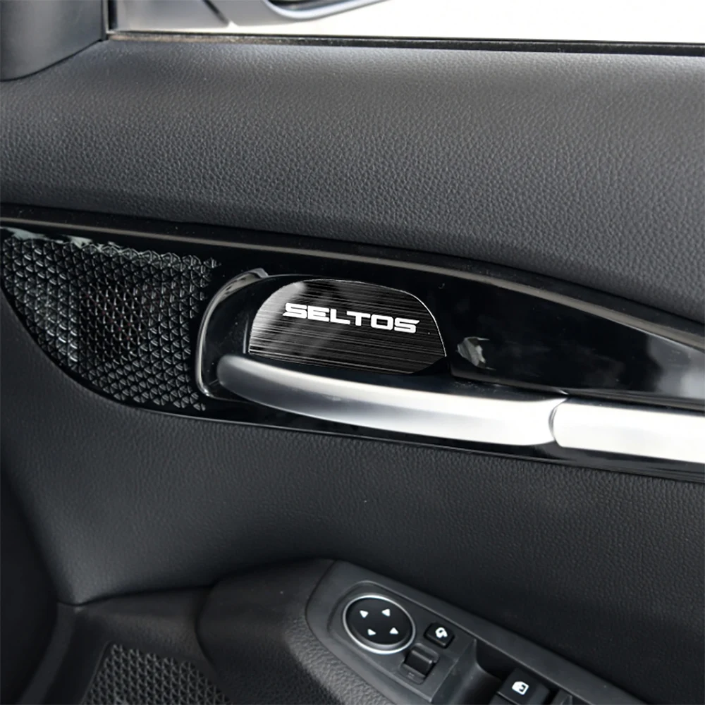 Manija de puerta Interior para Kia Seltos, embellecedor de ranura ...