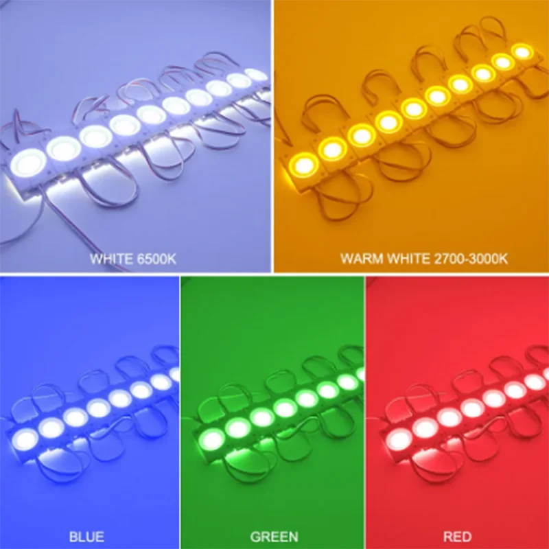 NEW-20pcs-LED-Module-12V-COB-Light-Advertisement-Design-Sign-Backlight ...