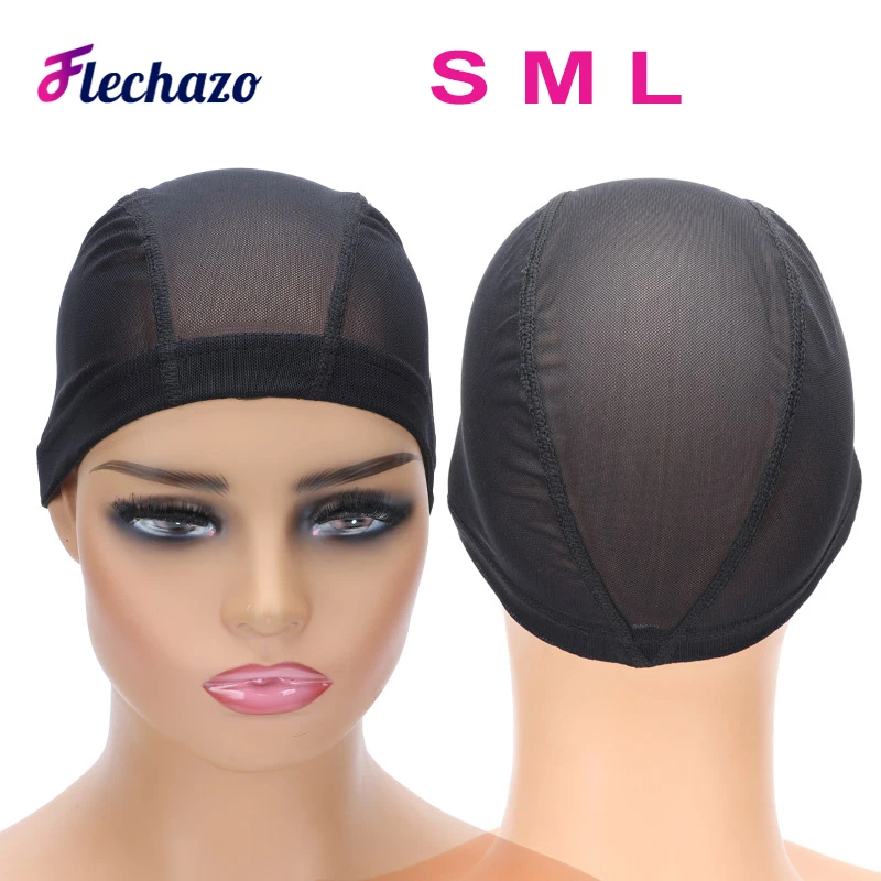 Mesh-Dome-Cap-for-Wig-Making-1-5Pcs-Stretchable-Dome-Mesh-Wig-Caps-for ...