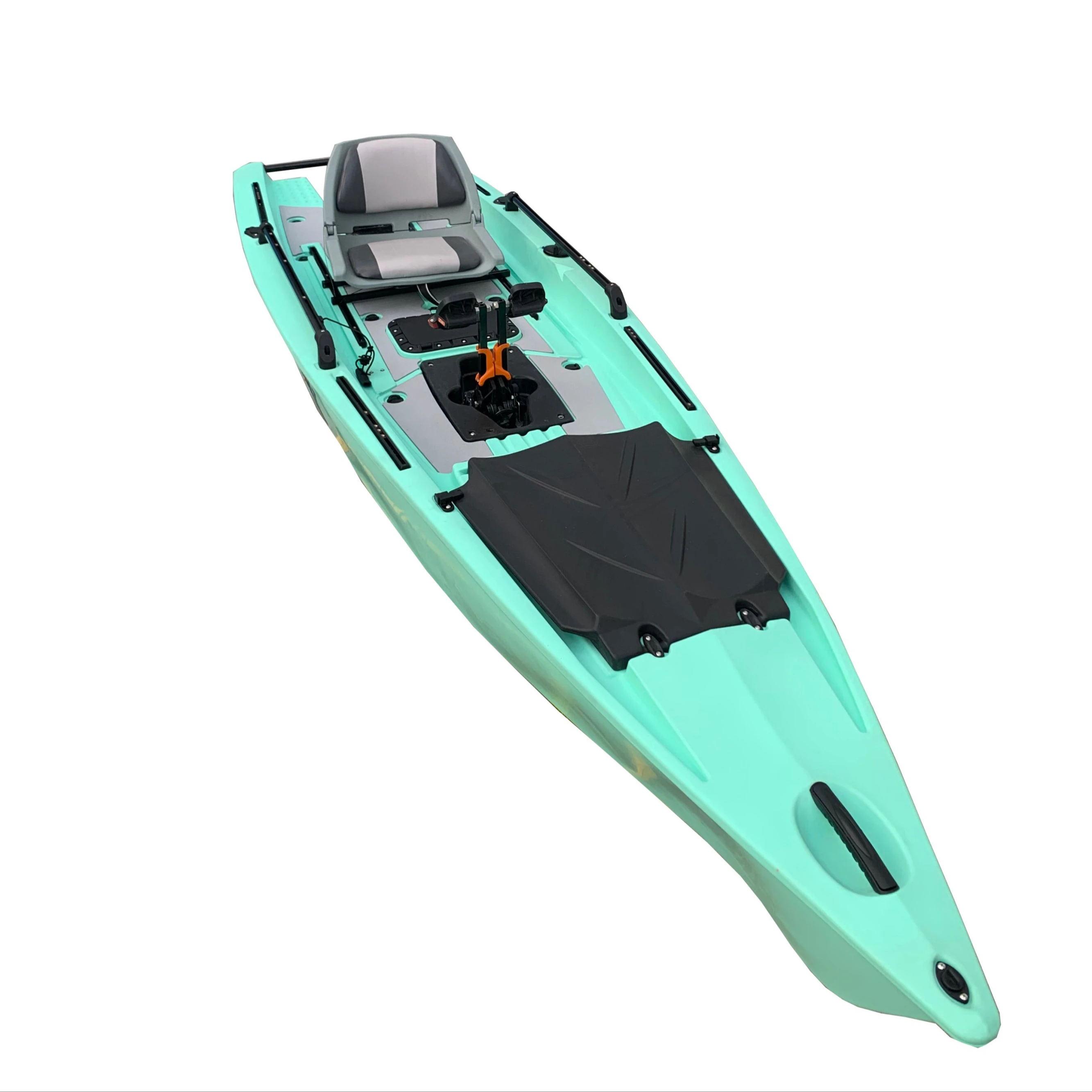 New Arrival 13ft 4m Rotomolded Plastic Skiff Boats Fishing Motorised ...