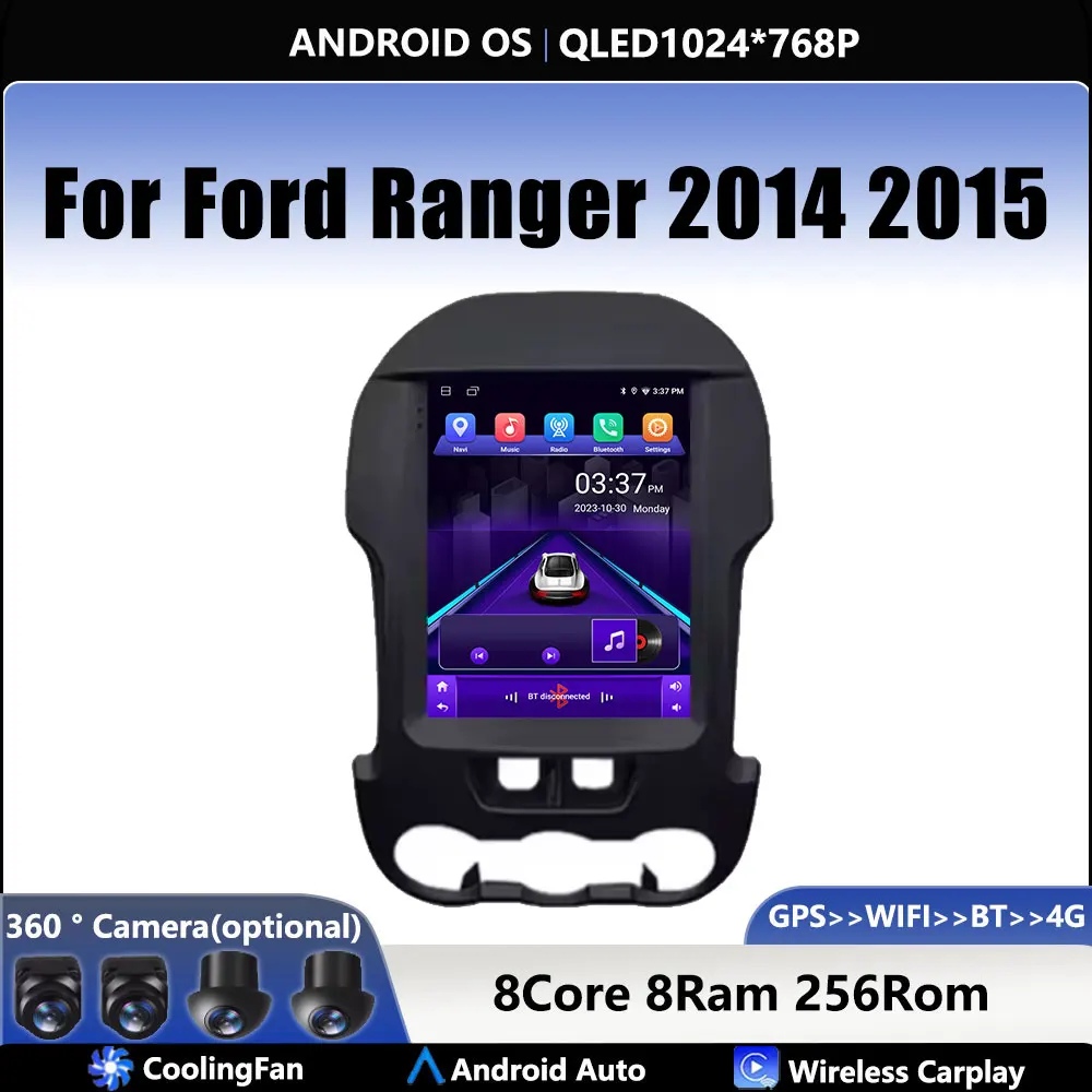 For-Ford-Ranger-2012-2013-2014-2015-Car-Android-OS-Carplay-Autu-Radio ...