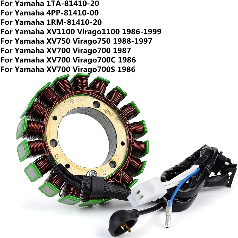 4PP-81410-00-Motorcycle-Stator-Coil-for-Yamaha-XV1100-XV750-XV700 ...