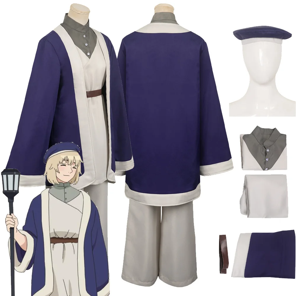 Anime-Delicious-in-Dungeon-Cosplay-Falin-Costume-Fantay-Coat-Pants ...