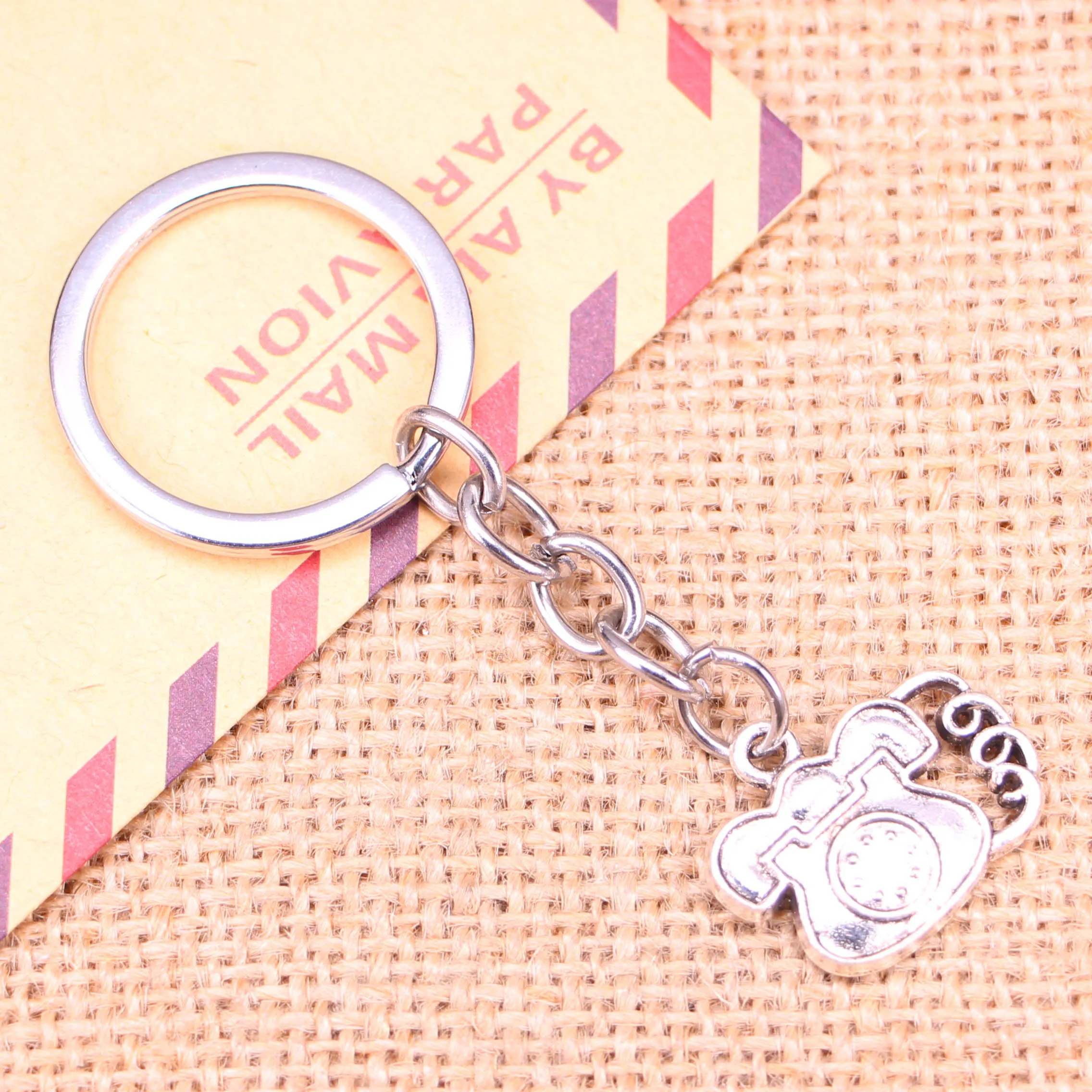 New-Fashion-Keychain-22x18mm-Telephone-Phone-Pendants-DIY-Men-Jewelry ...