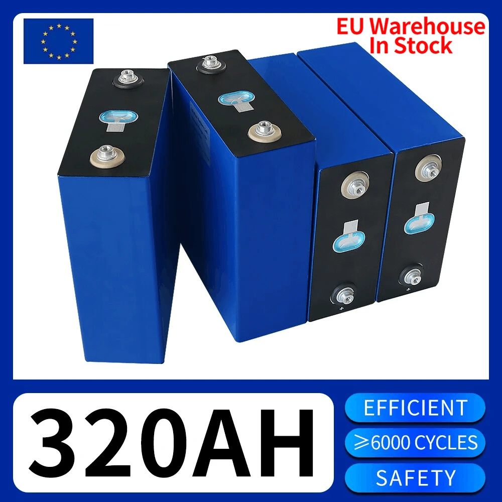 Lifepo4 Batterij 320ah 302ah Diy 12V 24V 48V Lithium Ijzer Fosfaat Cel ...