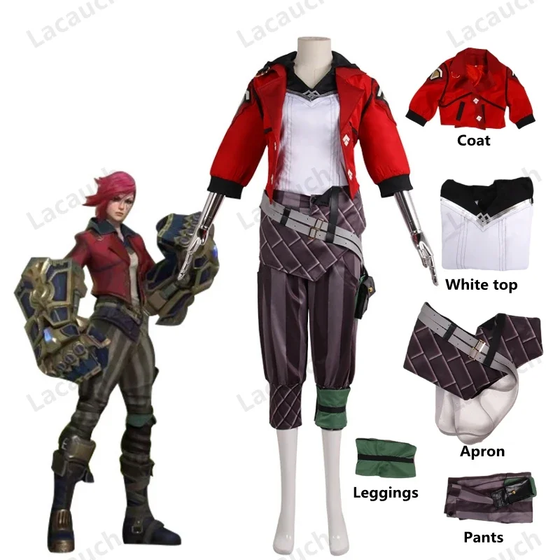 League-of-Legends-Jogo-Arcane-Vi-Cosplay-Traje-para-Mulheres-e-Homens ...