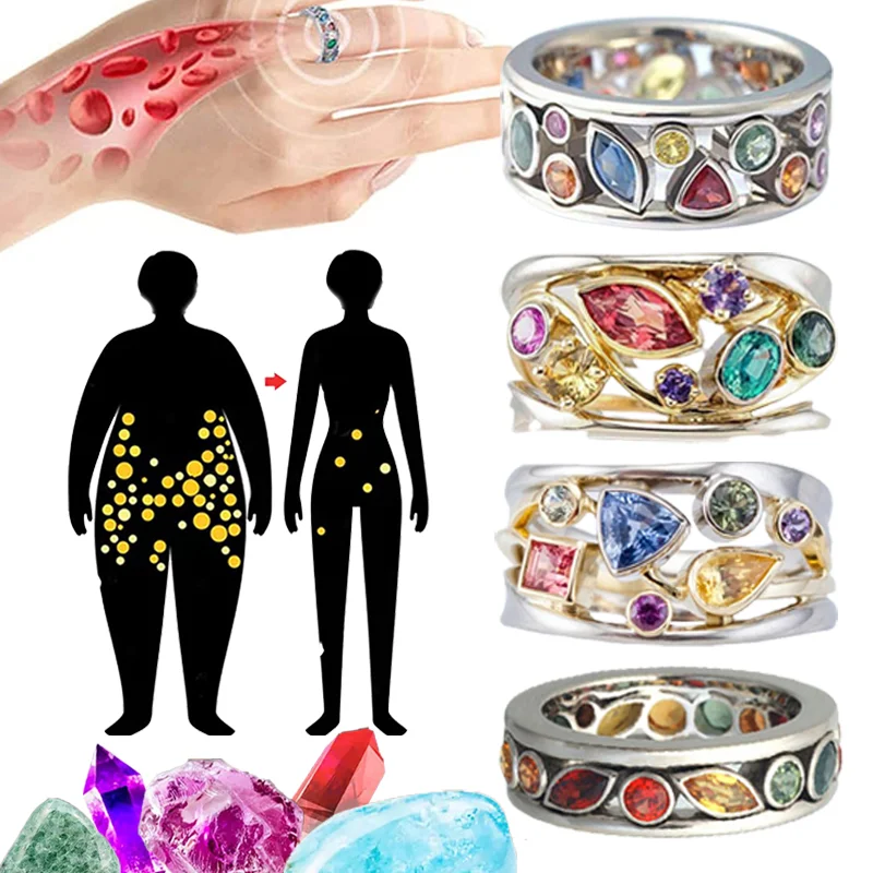 Magnetic-Lymphatic-Drainage-Women-s-Ring-for-Weight-Loss-and-Slimming ...
