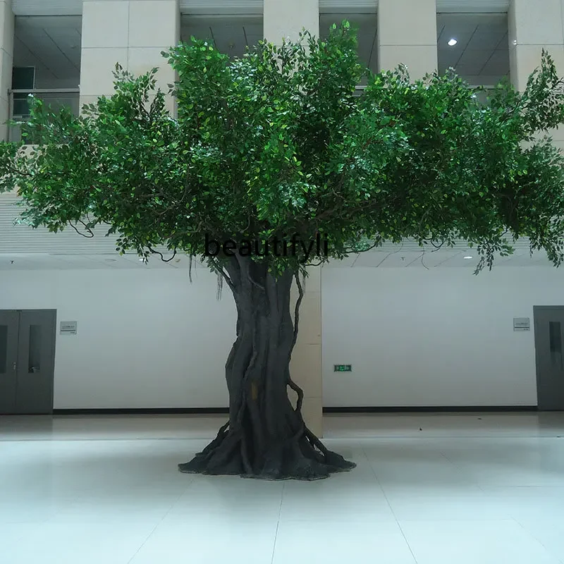 Imitative-Tree-Frp-Fake-Trees-Large-Banyan-Indoor-Wrapped-Pillars ...