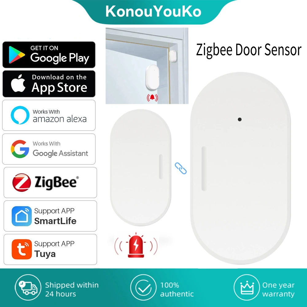 Door Sensors Work Google Home | Door Sensors Work Alexa | Smartlife ...