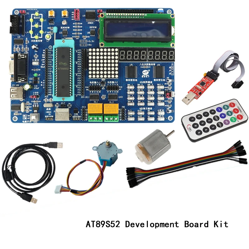 AT89S52 Development Board Zero-based Entry AT89S51 Learning Board 51 ...