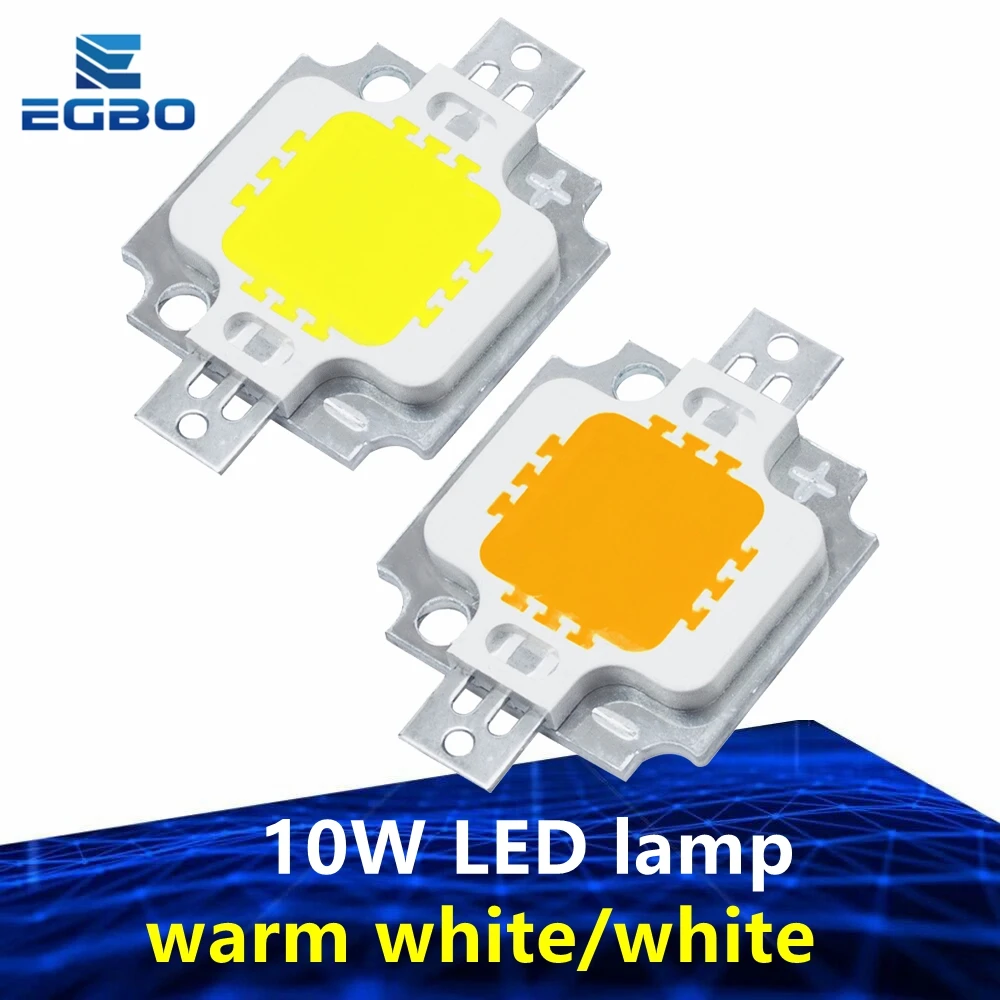 EGBO-10W-LED-Chip-Bulb-10w-led-900lm-Lamp-Light-White-Warm-white-High ...