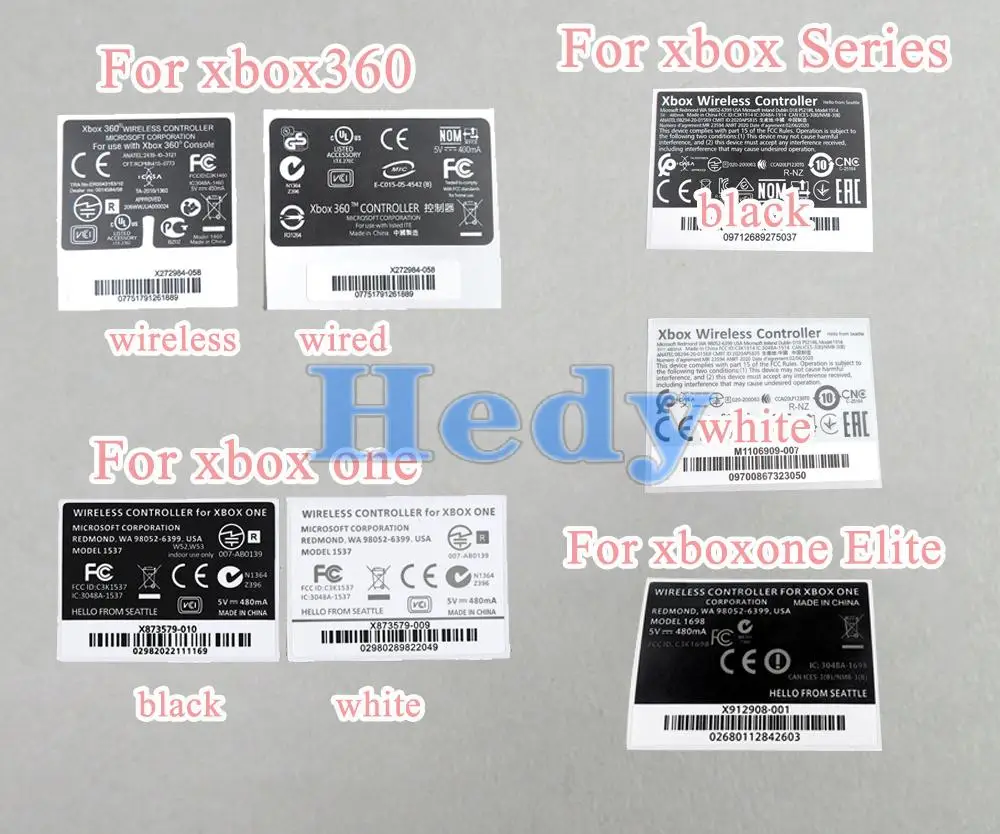 100PCS-FOR-Microsoft-XBOX-Series-Skin-Sticker-Stickers-Skins-For-XBOX ...