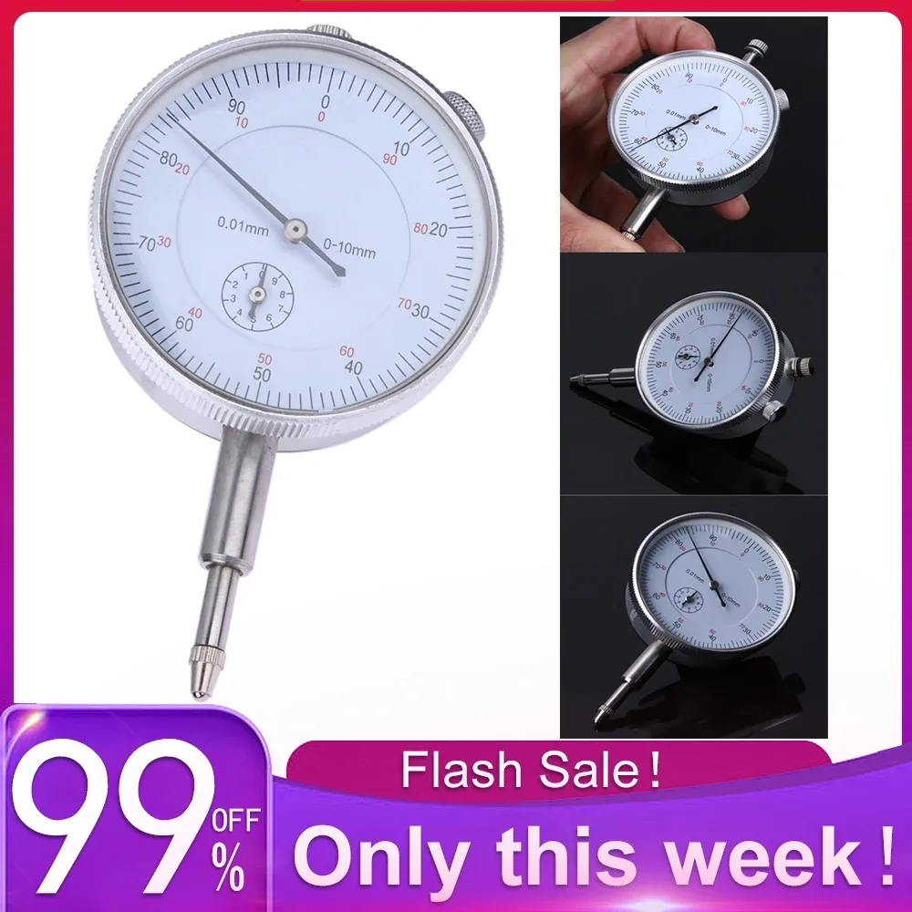 Dial-Indicator-Micrometer-Hour-Type-Indicator-Precision-Comparator ...