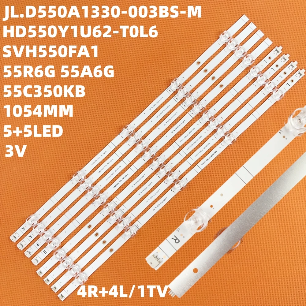 LED Backlight strip 10LED For Hisense 55R6G 55A6G 55R6095G5 55R6070G ...