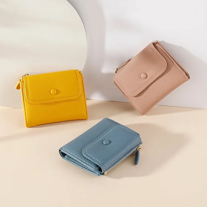 Small-Pu-Leather-Women-s-Wallet-Mini-Lady-Coin-Purse-Pocket-Yellow ...
