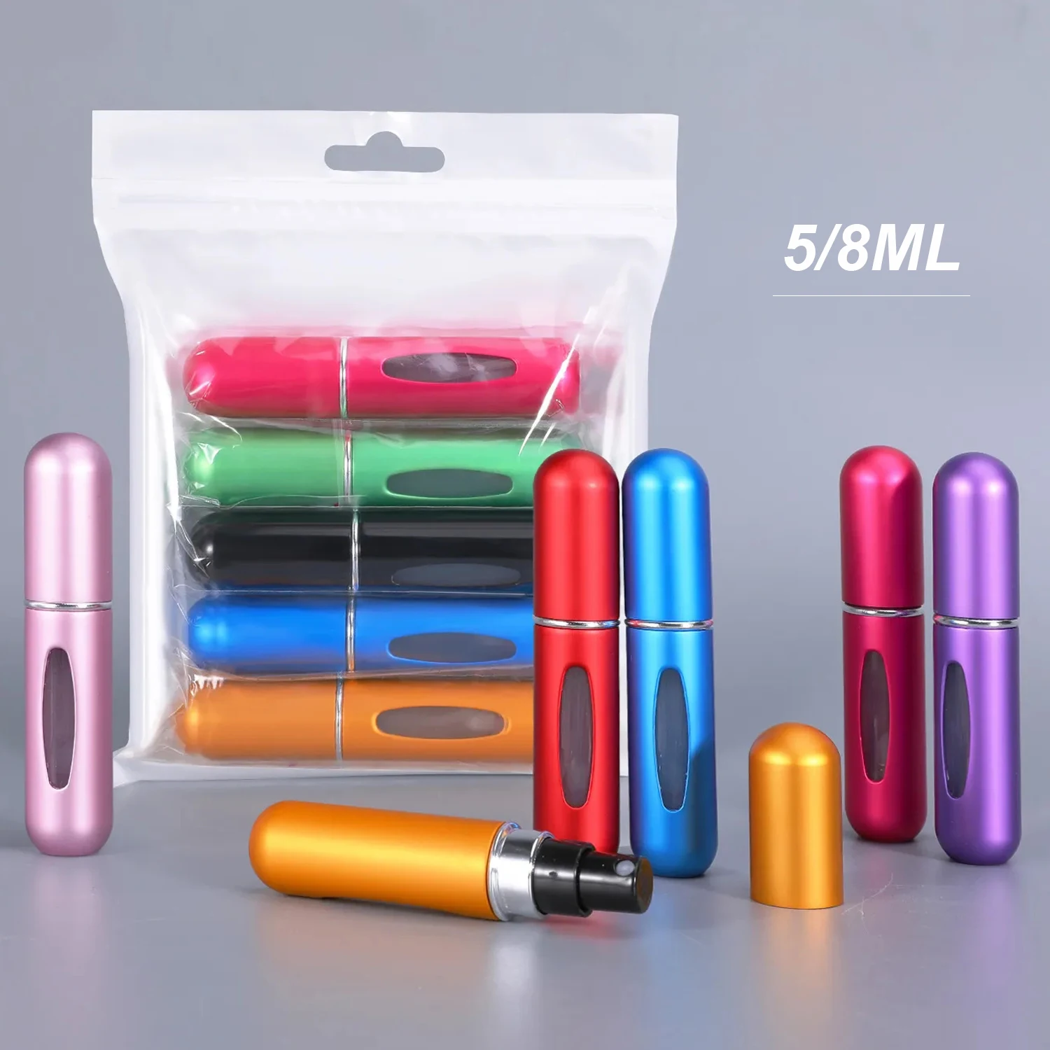 Mini-botella-de-Perfume-recargable-port-til-de-5ml-y-8ml-botella-de ...