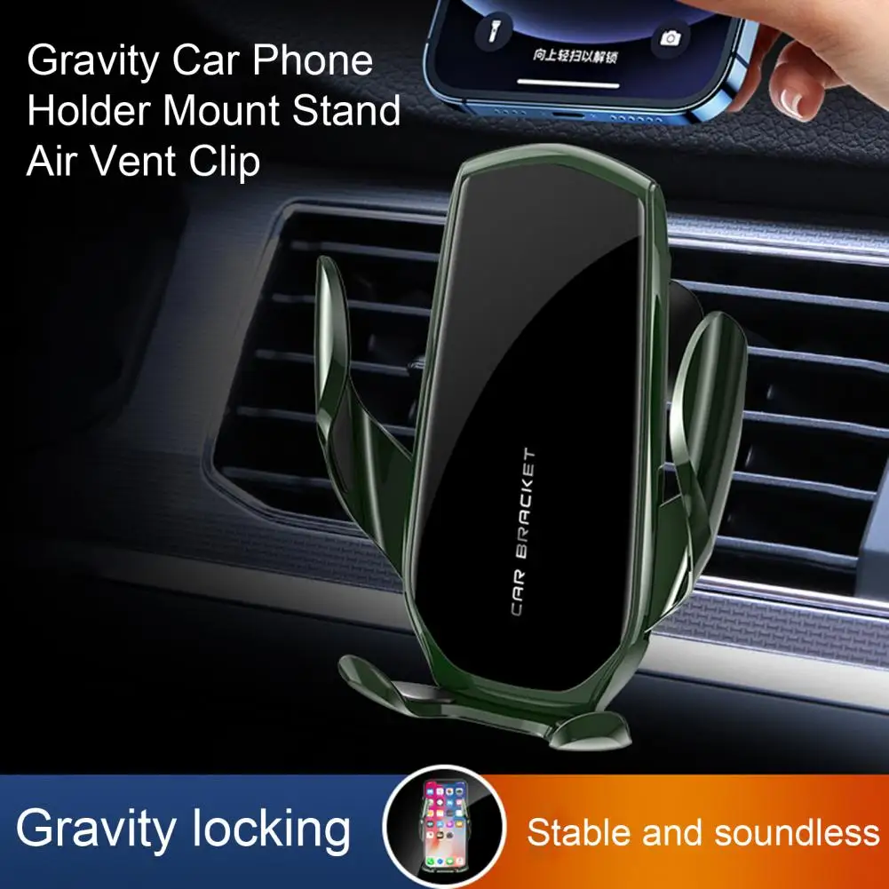 Useful-Car-Phone-Stand-Gravity-Induction-ABS-Car-Phone-Bracket-Gravity ...
