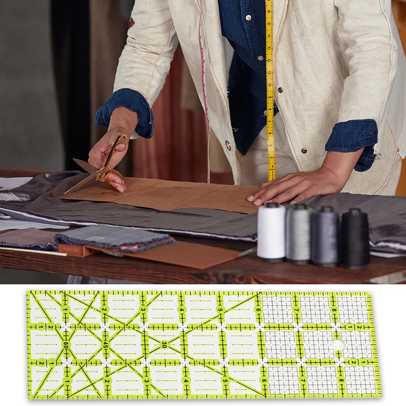 Acrylic-Patchwork-Ruler-Handmade-Sewing-Gadgets-Household-Craft ...