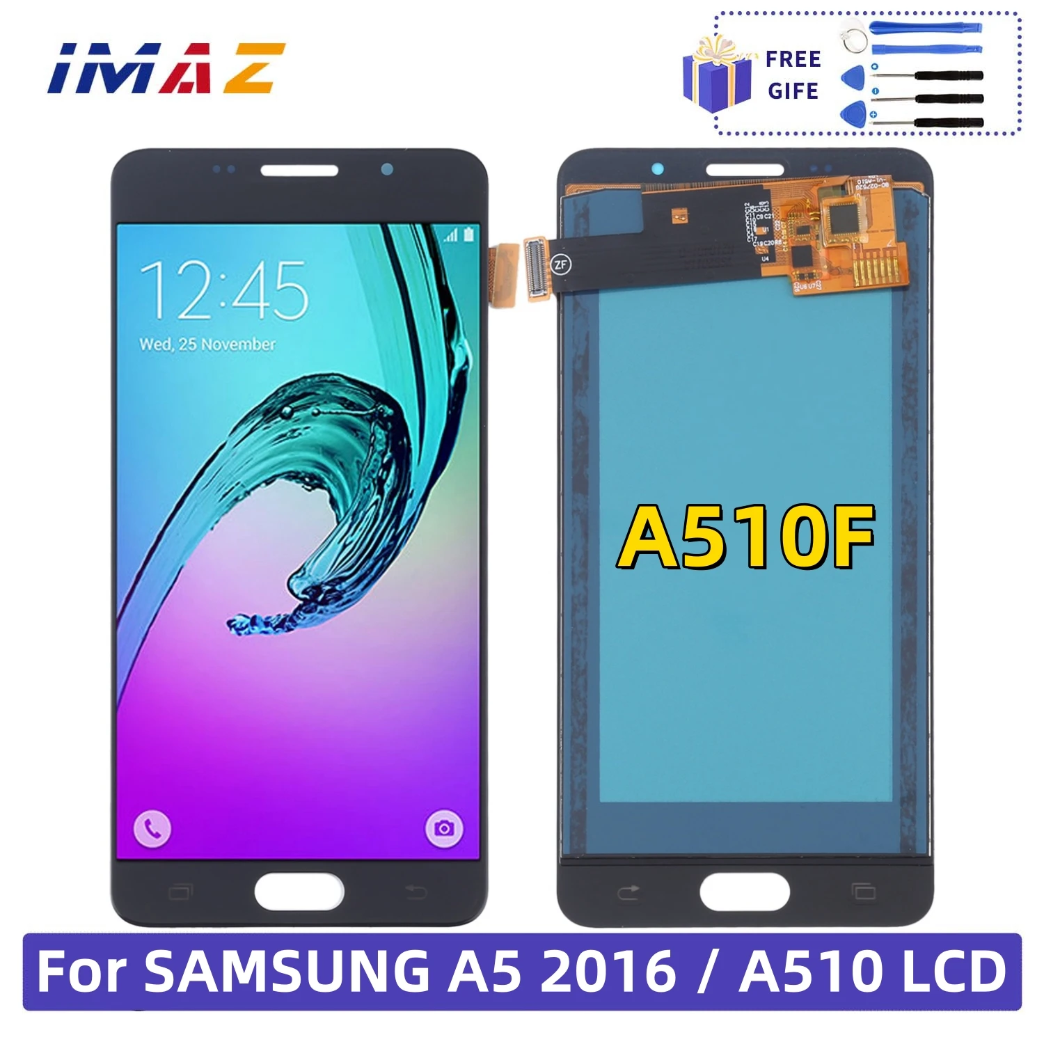 New-LCD-For-Samsung-Galaxy-A5-2016-A510-A510F-A510M-A510FD-A5100-Touch ...