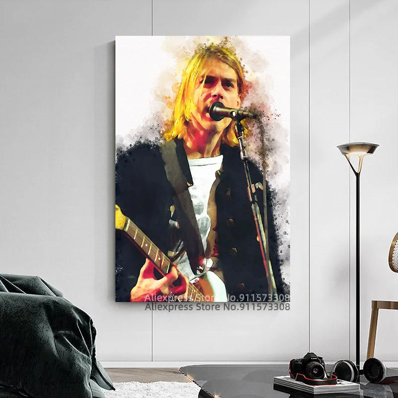 Kurt Cobain Poster