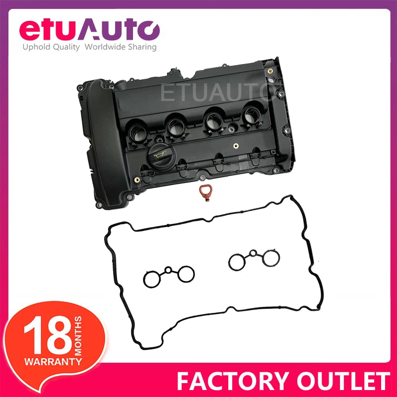 For-Peugeot-3008-4008-207-208-308-508-Citroen-C4L-C5-Engine-Valve-Cover ...