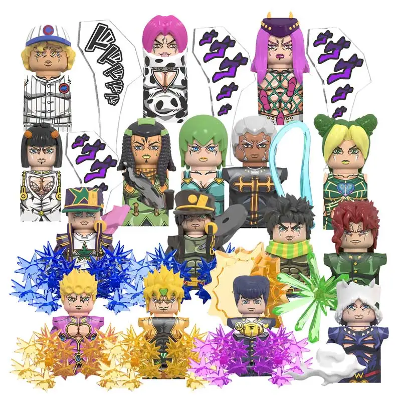 WM6161-JOJO-Bizarre-Adventure-Kujo-Jotaro-Joseph-Foo-Giorno-Dio-Bruno ...