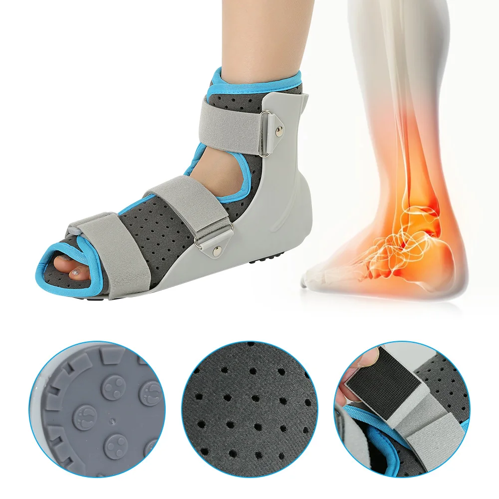 Medical-Ankle-Injury-Orthopedic-Support-Brace-Adjustable-Foot-Wrap ...