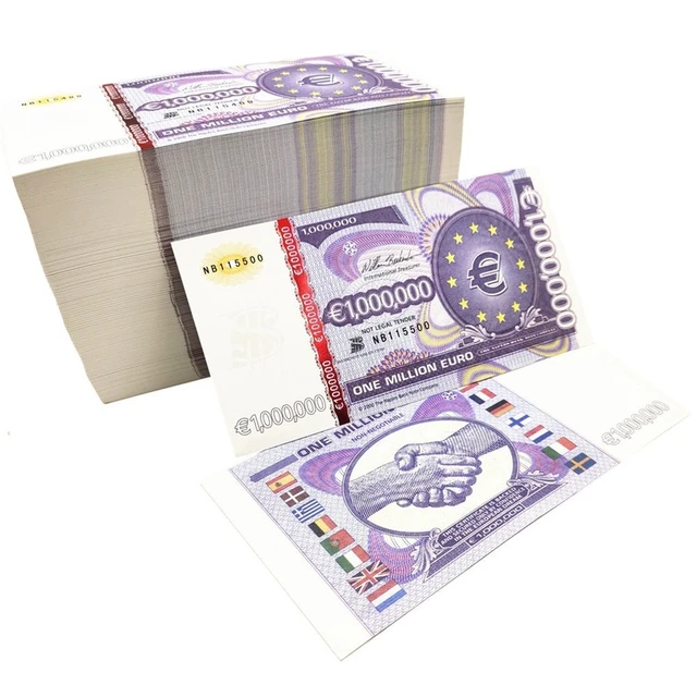 1000000 Euro Note