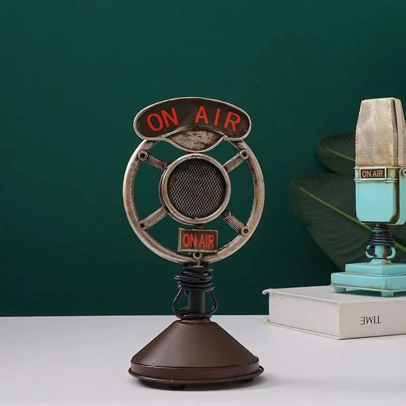 Vintage Radio Microphone Prop