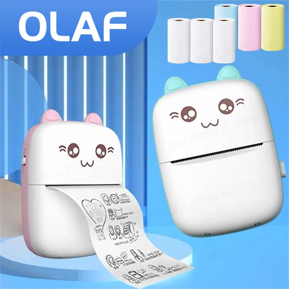 Olaf Mini Pocket Printer Thermal Printing for iOS/Android Label ...